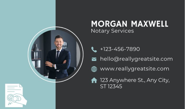 Notary Business Card Ideas – ShareEcard