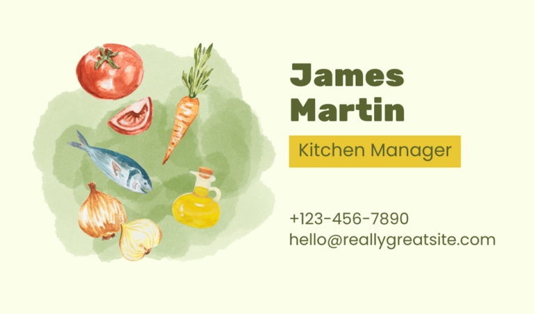 Food Business Card Ideas – ShareEcard