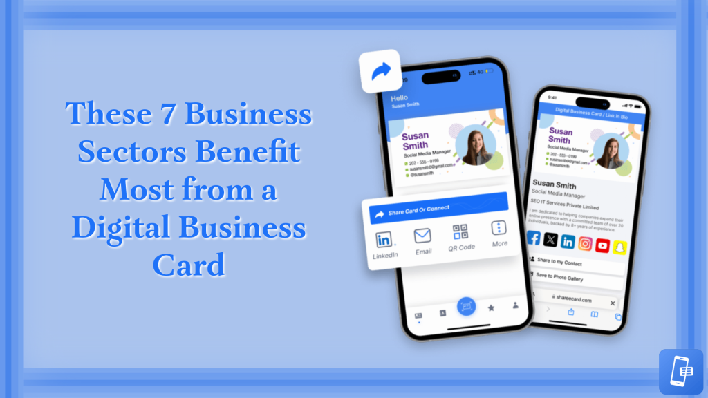 These 7 Business Sectors Benefit Most from a Digital Business Card ...